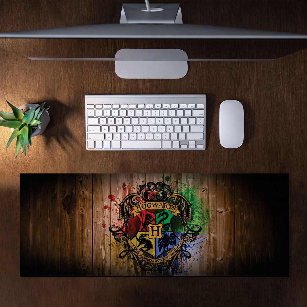Wooden Harry Potter Large Desk Pad – Print with Passion Decor