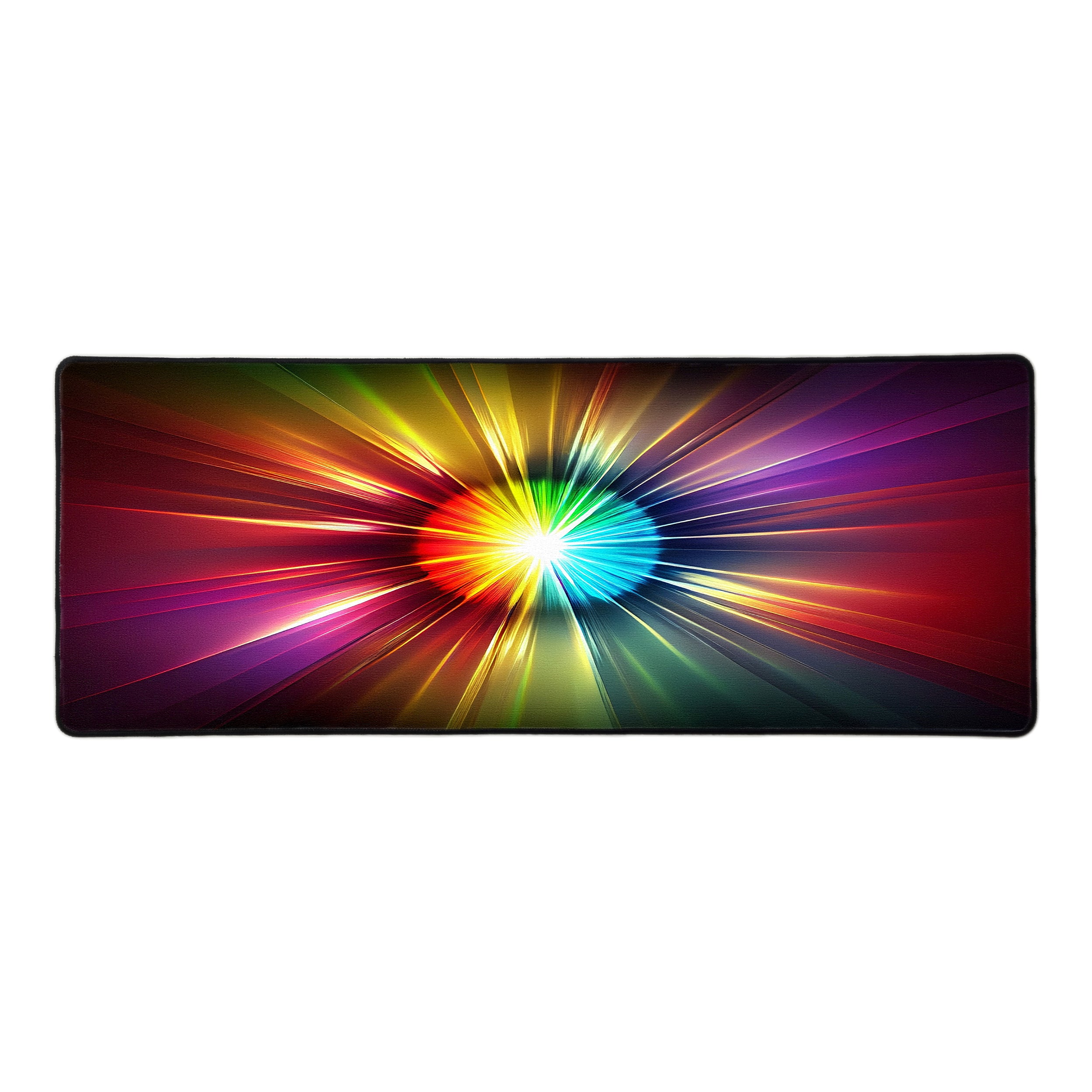 Colourful Warp Sphere Large Desk Pad – Print with Passion Decor