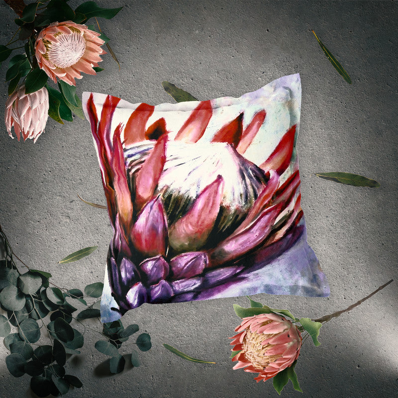 Dawn Of Protea Exclusive Range Cushions – Print with Passion Decor