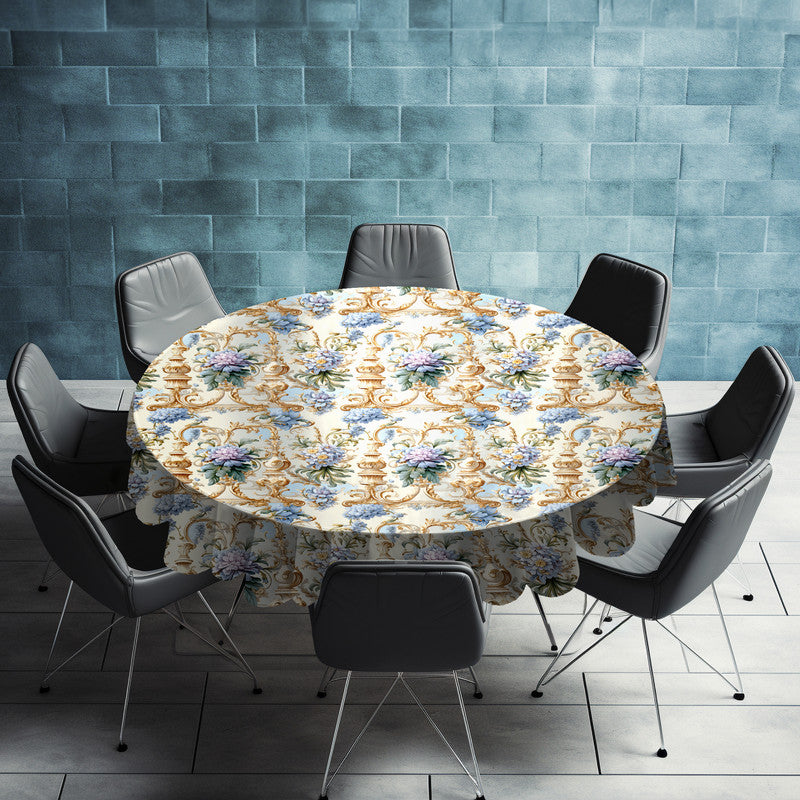 Earthy Round Tablecloth – Print with Passion Decor