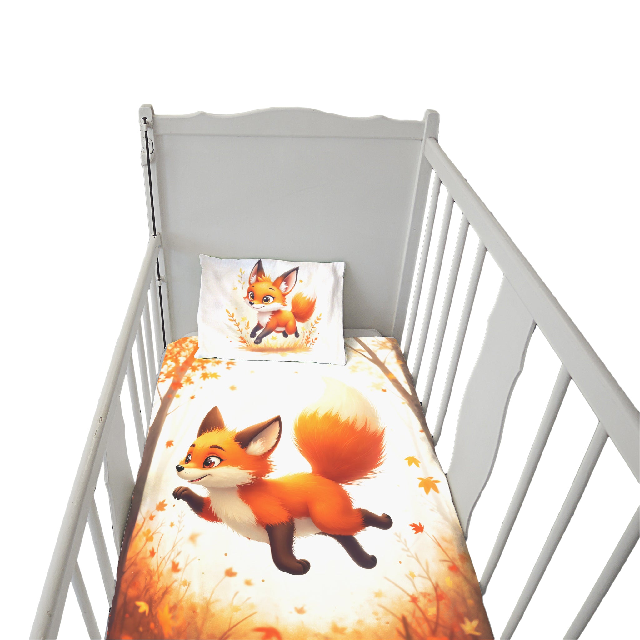 Jumpy Fox Cot Set – Print with Passion Decor