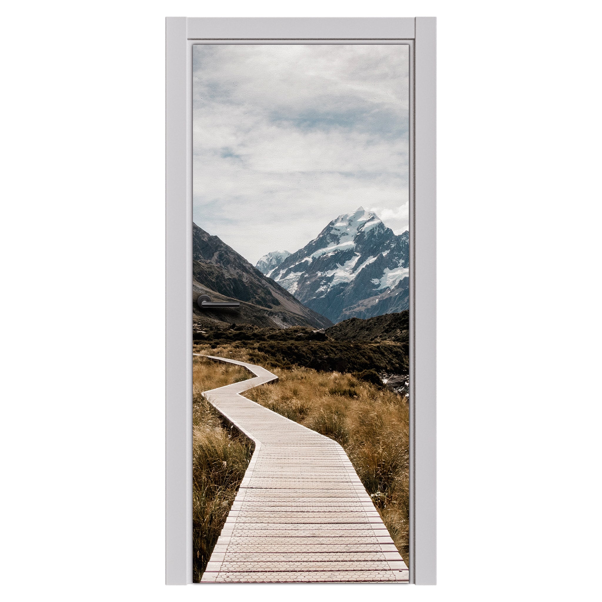 Decoupage - Mountain Hike Door – Print with Passion Decor