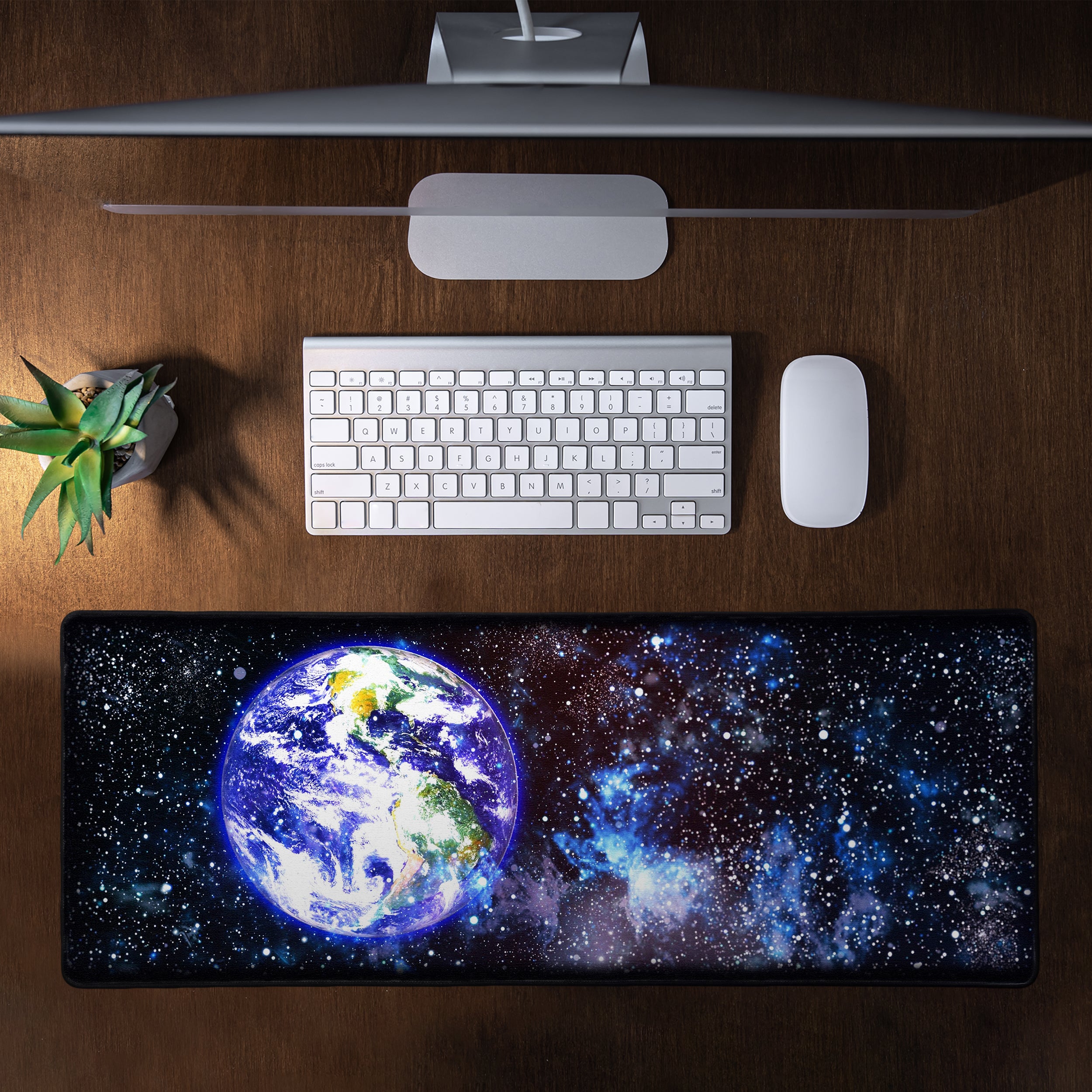 Outer Space Large Desk Pad – Print with Passion Decor