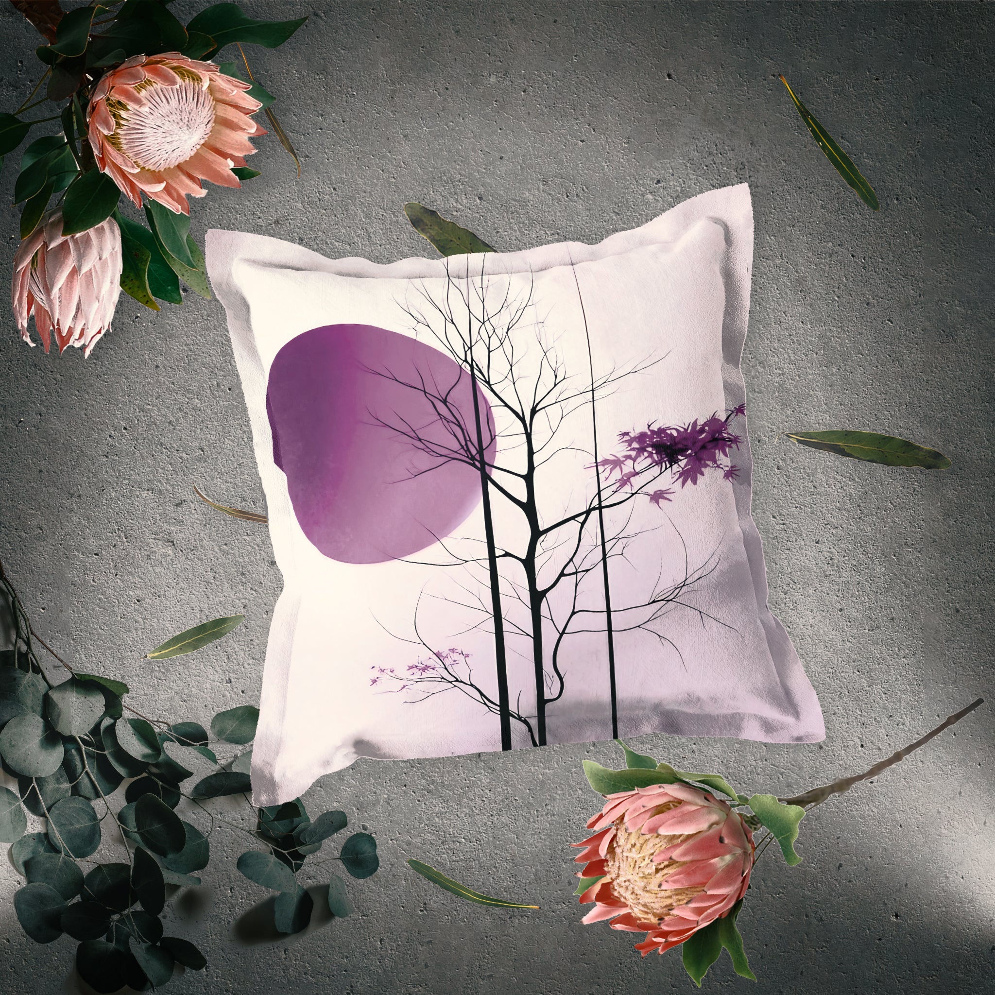 Purple Moon Exclusive Range Cushions – Print with Passion Decor