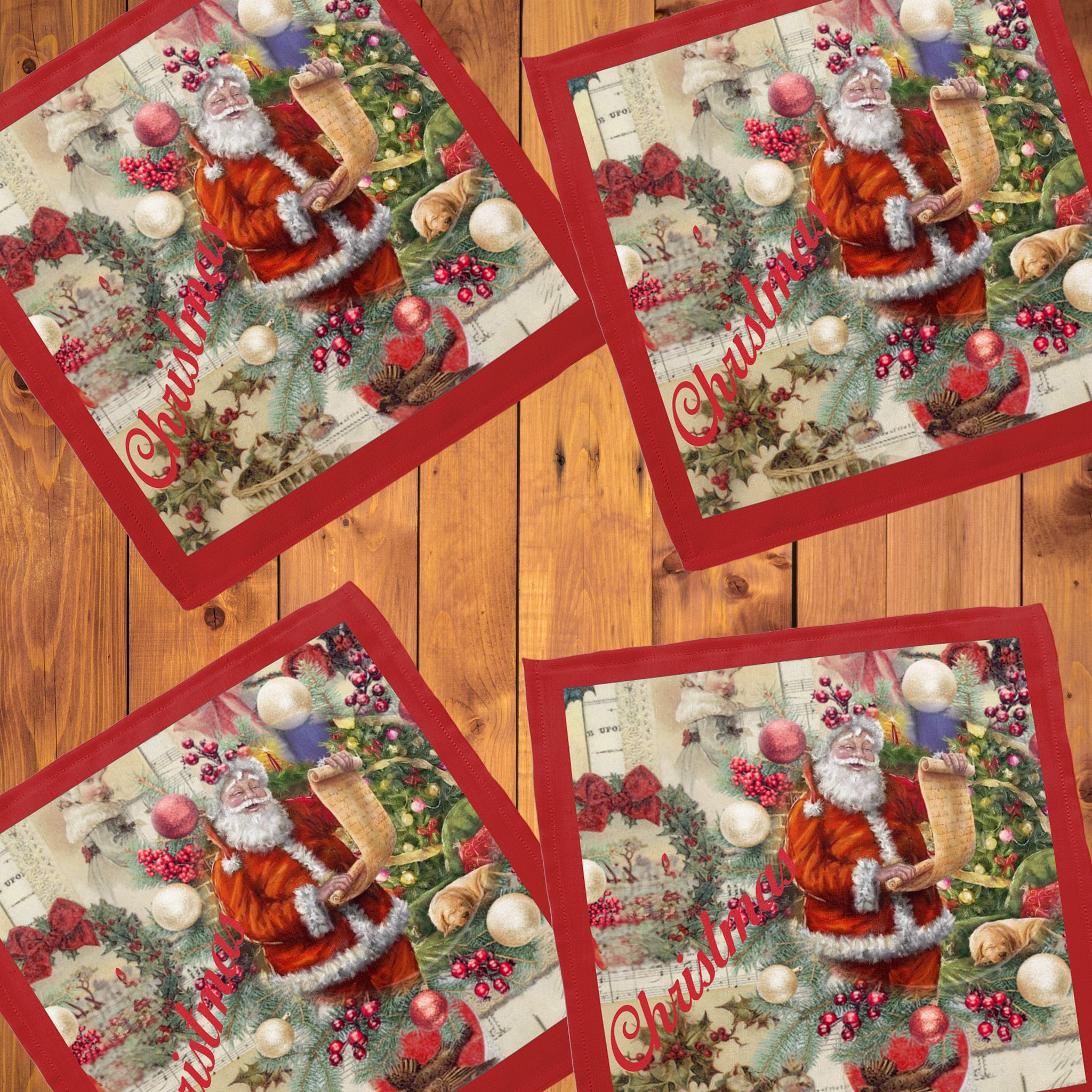 Santa’s Magic Napkins – Print with Passion Decor