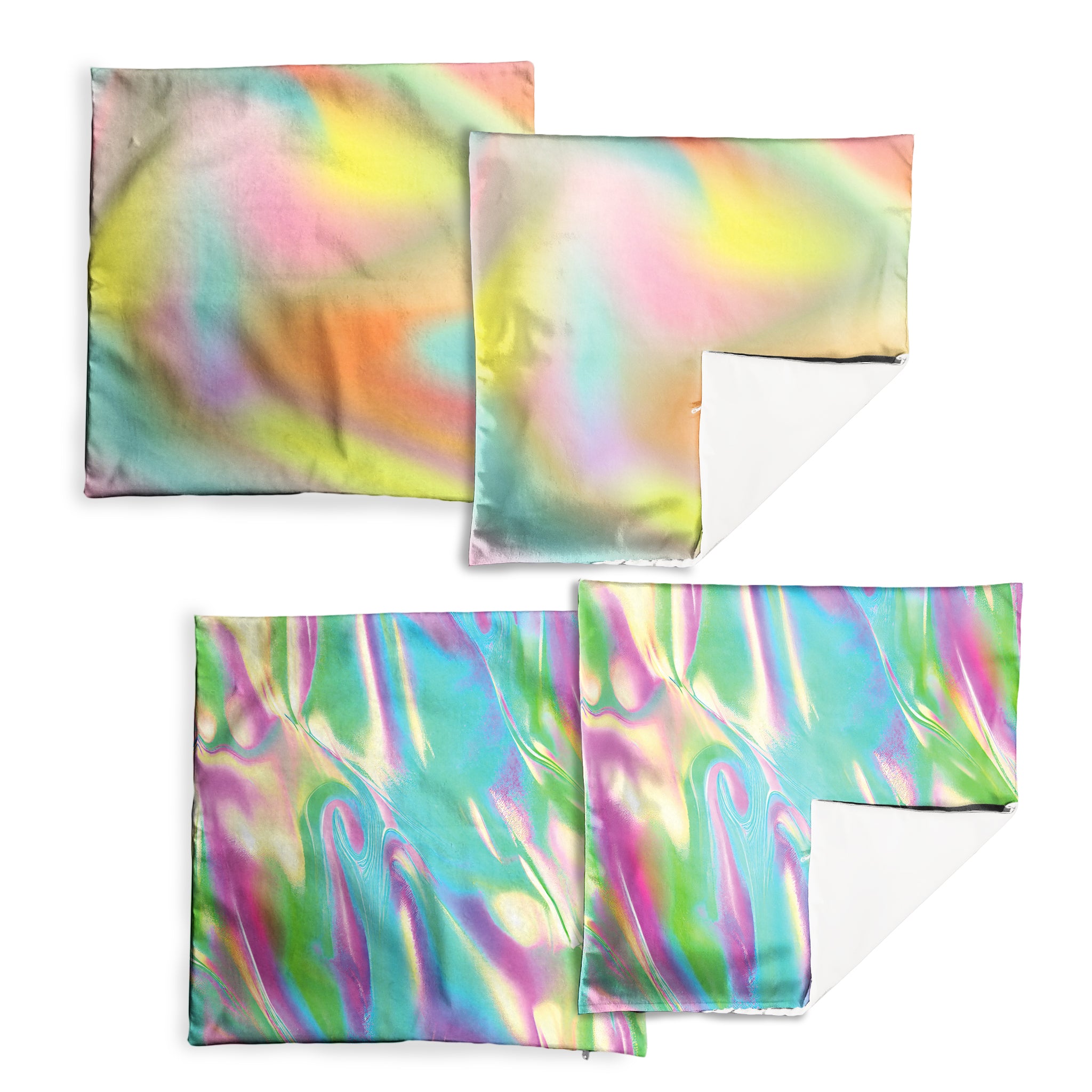 Soft Abstract Pastel Colour Luxury Scatter Covers (Set of 4) – Print ...