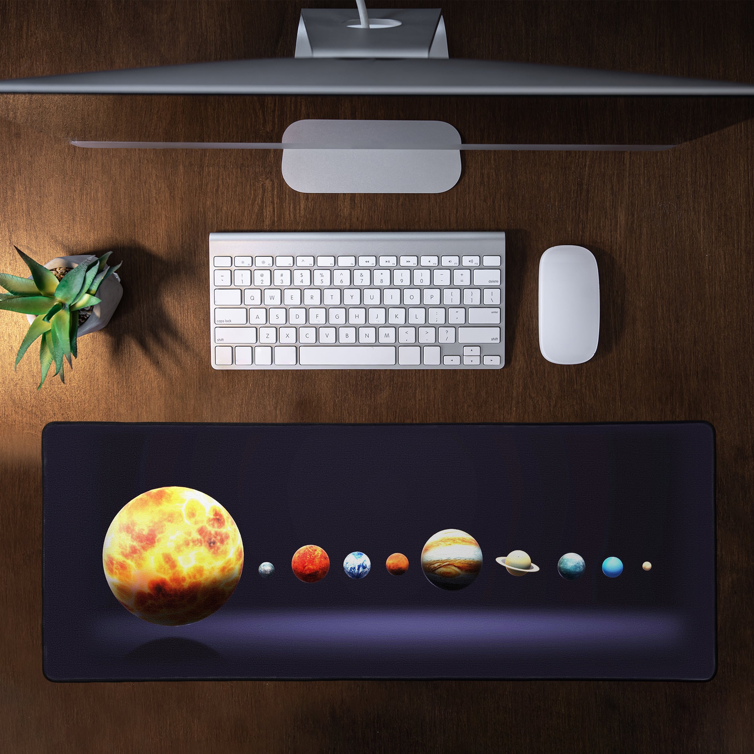 Solar System Large Desk Pad – Print with Passion Decor
