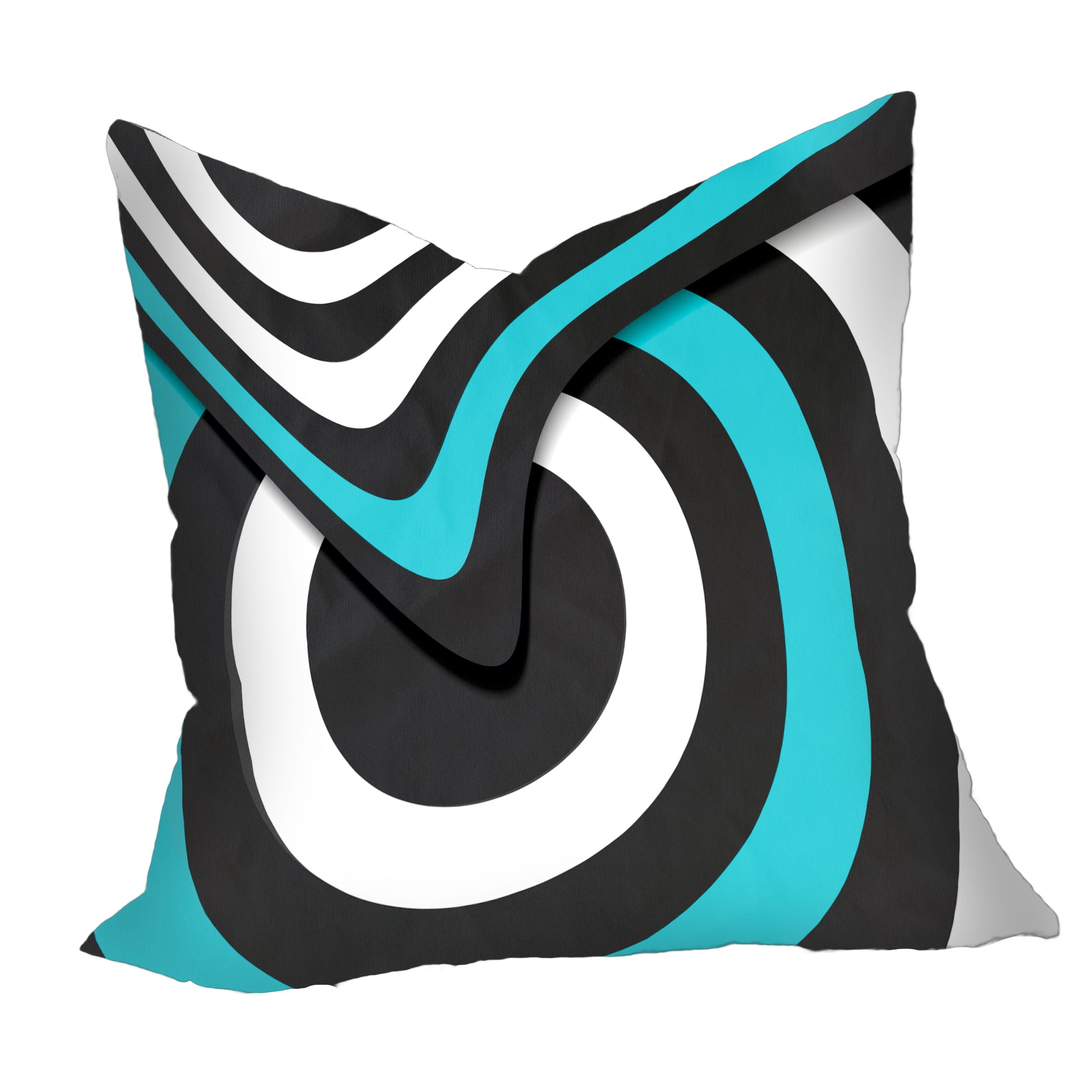 Blue Retro Luxury Scatter – Print with Passion Decor