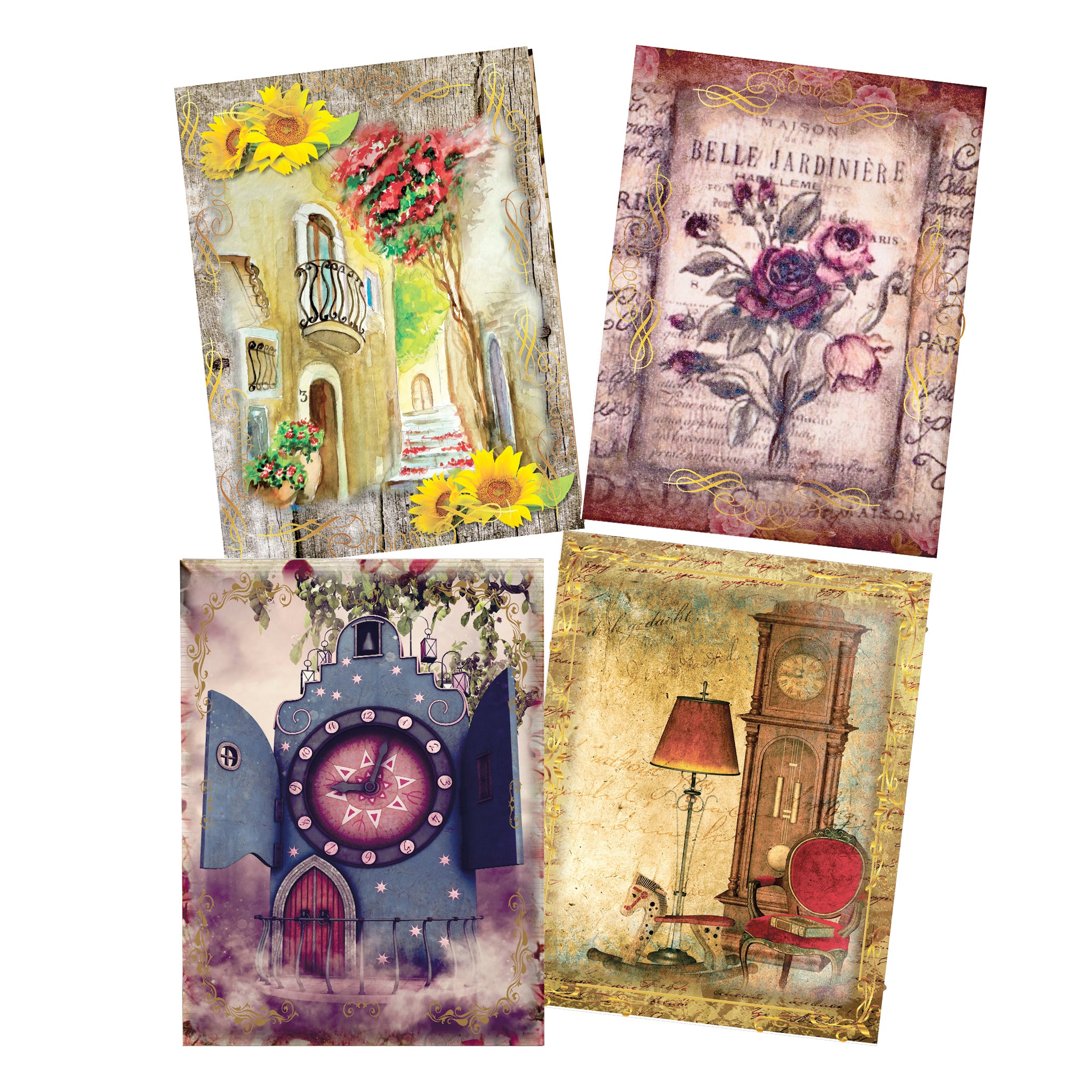 Antique Mix Decoupage A3 – Print with Passion Decor