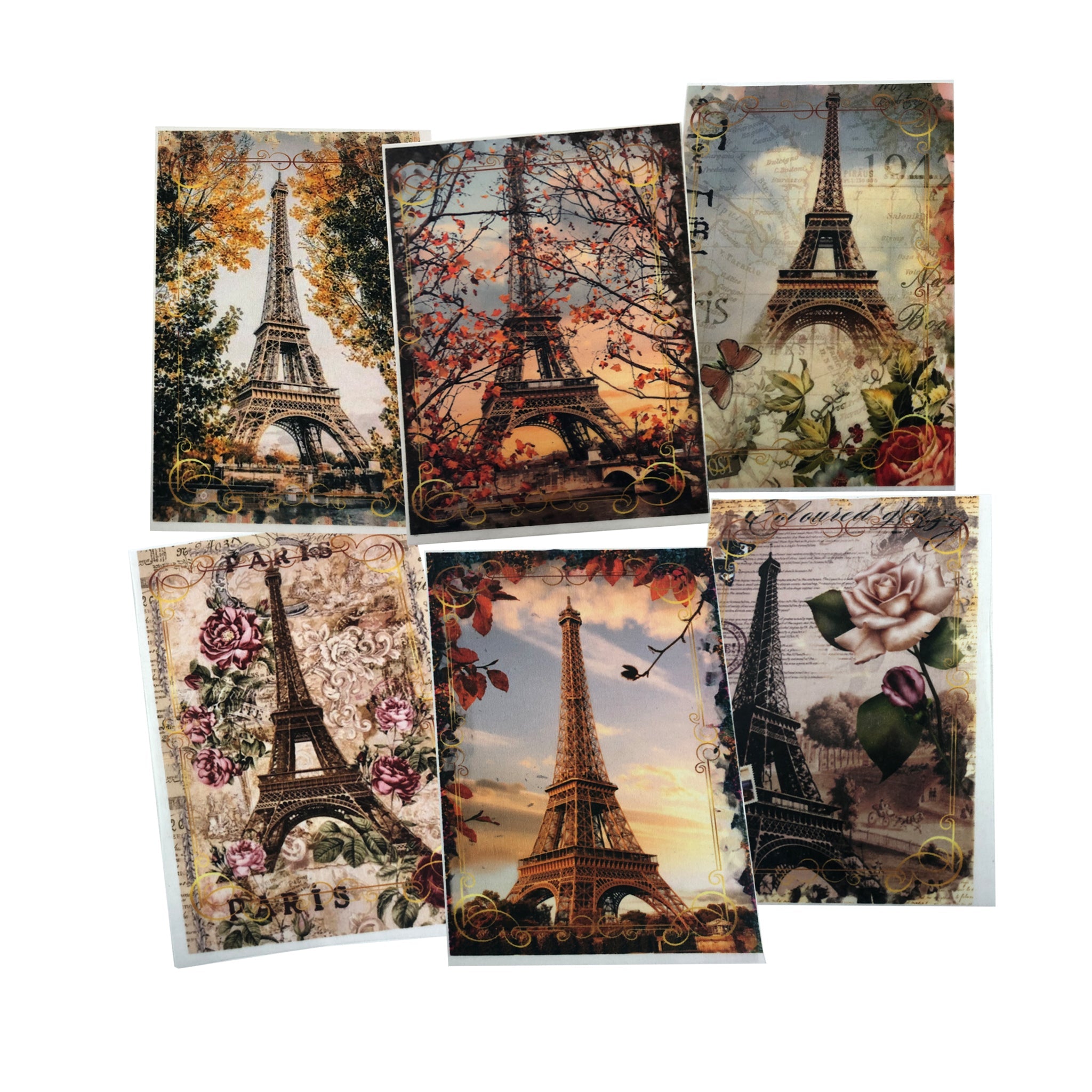 Paris Decoupage A4 or A5 – Print with Passion Decor