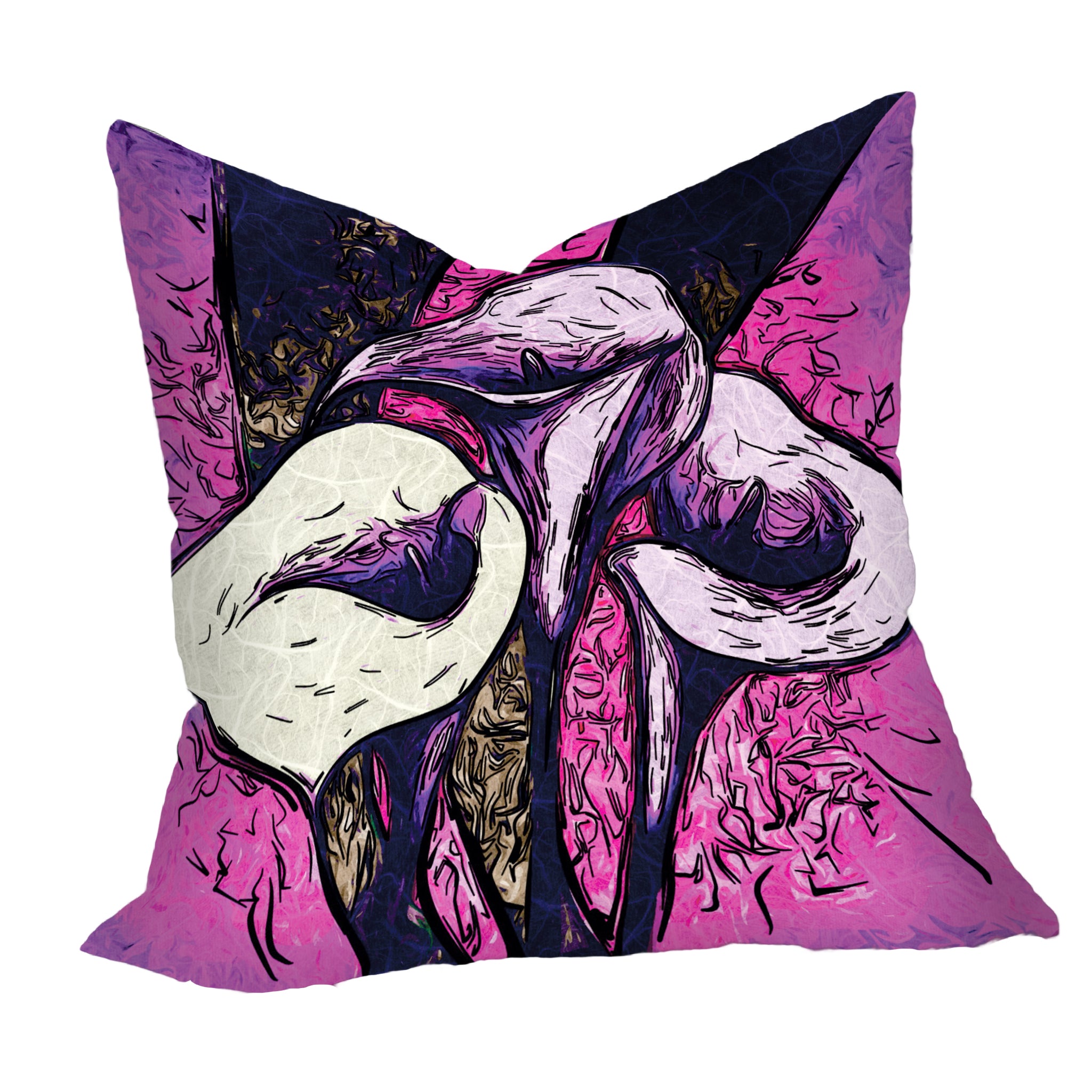 Purple Arum Lily Luxury Scatter – Print with Passion Decor